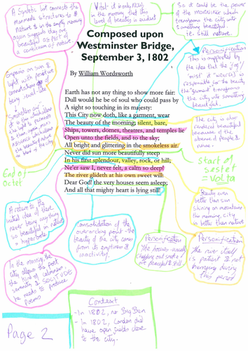 KS3 Romantic poetry SOL - Large bank of resources | Teaching Resources