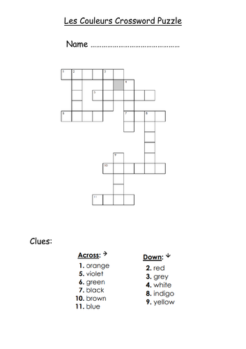 KS2 French Colours and Clothing - Lesson 1 Common Colours | Teaching ...