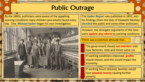 Industrial Revolution - Working Condition Reforms for Women & Children ...