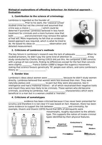 Full Forensic Psychology Unit - AQA A-Level | Teaching Resources