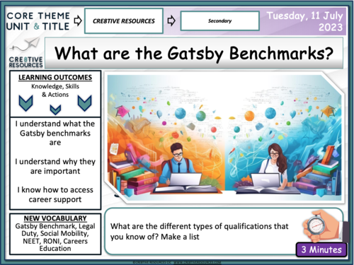 What are the Gatsby Benchmarks | Teaching Resources