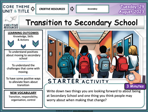 Transition to Secondary School | Teaching Resources