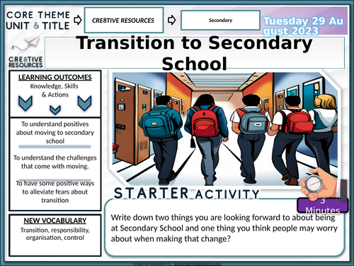 Transition to Secondary School | Teaching Resources