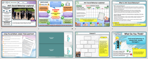 Anti-Social Behaviour PSHE | Teaching Resources