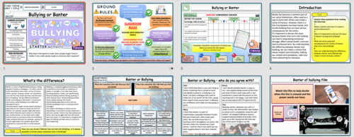 Is it Banter or Bullying PSHE | Teaching Resources