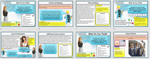 Importance of School Uniform | Teaching Resources