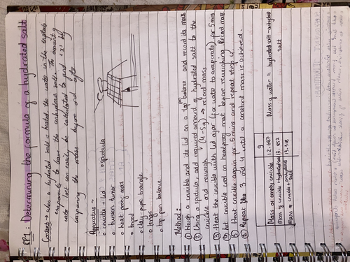 AQA A LEVEL CHEMISTRY - Required Practicals 1,2a,2b | Teaching Resources