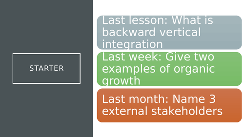 Franchising (Lesson 22 & 23) - GCSE Business | Teaching Resources