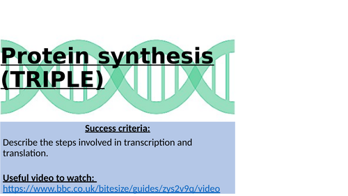 OCR GCSE Biology A (gateway science) B1 all lessons | Teaching Resources