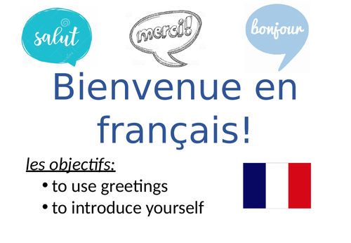 YEAR 7 FRENCH - UNITÉ 1 BIENVENUE | Teaching Resources