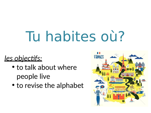 YEAR 7 FRENCH - UNITÉ 1 BIENVENUE | Teaching Resources
