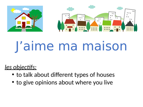 YEAR 7 FRENCH - UNITÉ 6 CHEZ MOI | Teaching Resources