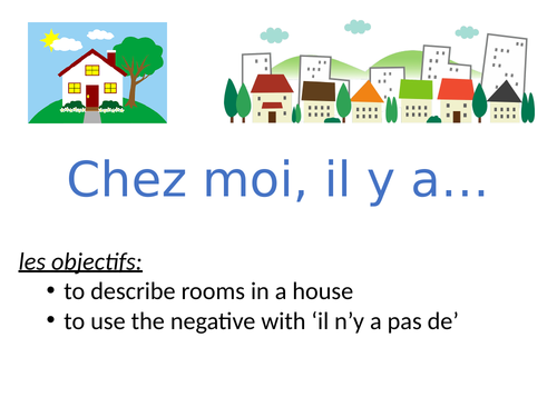 YEAR 7 FRENCH - UNITÉ 6 CHEZ MOI | Teaching Resources