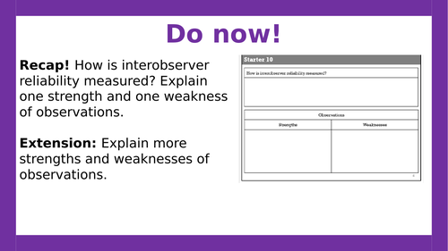 AQA GCSE Psychology: Correlations. (Lesson 11 of Research Methods ...
