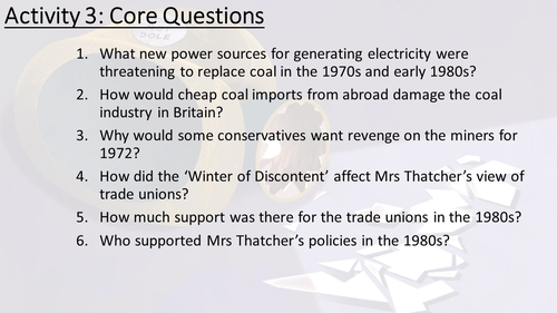 Long term causes of the Miners' Strike 1984 - 1985 | Teaching Resources