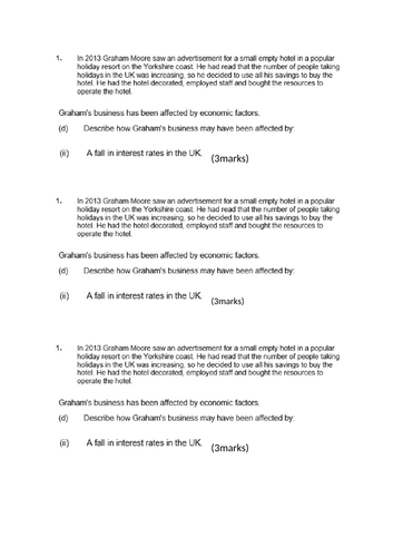 Interest rates (Lesson 10) - GCSE Business | Teaching Resources