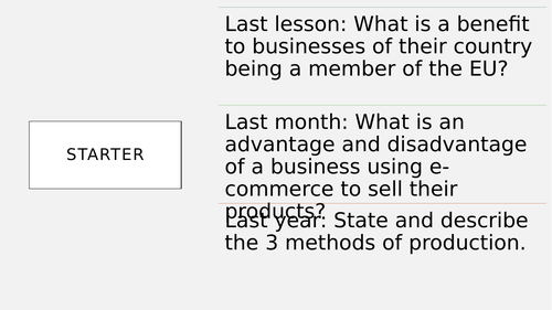 Intellectual Property (Lesson 15) - GCSE Business | Teaching Resources