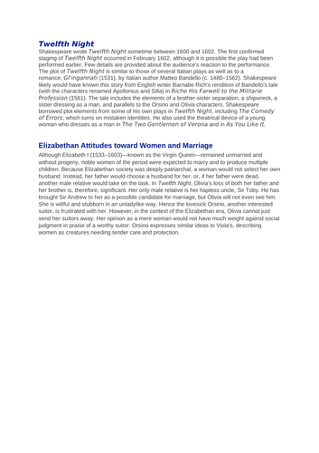 Twelfth Night FULL Scheme of work for Year 8 | Teaching Resources