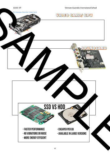 Cambridge IGCSE ICT ALL THEORY AND PRACTICAL SAMPLE | Teaching Resources