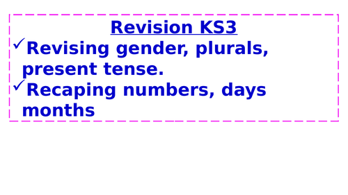 GCSE Spanish AQA Unit 1 me, my family and friends ( Familia, amigos ...