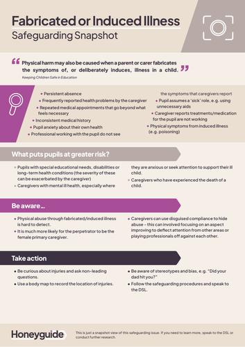 Safeguarding Training Pack - Autumn | Teaching Resources