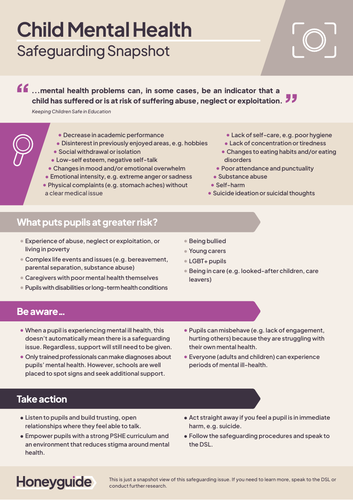 Safeguarding Training Pack - Autumn | Teaching Resources