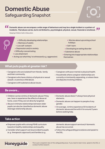 Safeguarding Training Pack - Autumn | Teaching Resources