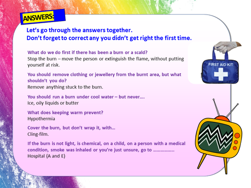 First Aid PSHE | Teaching Resources