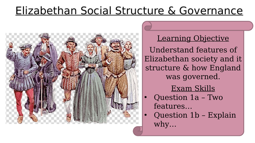 Elizabethan England - Unit 1 - Knowledge & Assessment Booklet + All ...