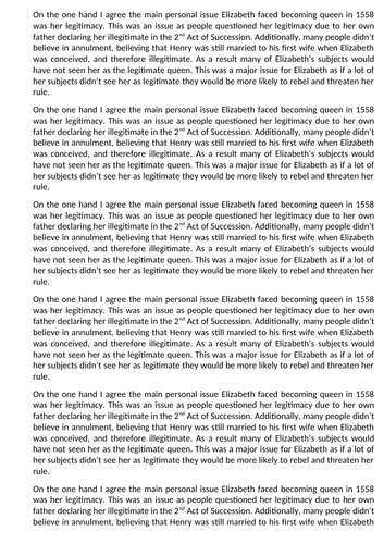 Elizabethan England - Unit 1 - Knowledge & Assessment Booklet + All ...