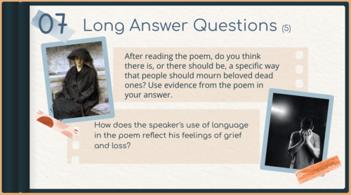From Long Distance II - Tony Harrison | Teaching Resources