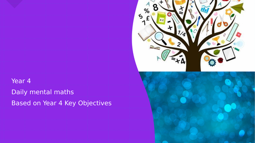 Year 4 Morning Maths | Teaching Resources