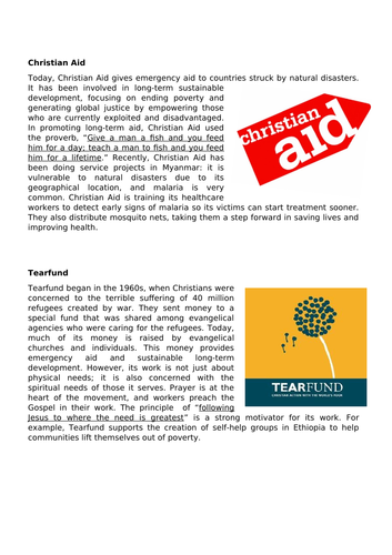 GCSE AQA RS (Spec A) - Christian Practices | Teaching Resources