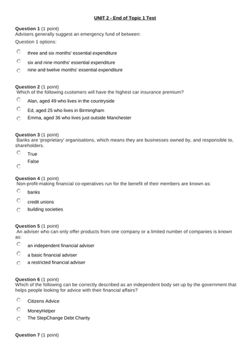 LIBF Level 2 AiFE/CeFE - Unit 2, Topic 1-4, Complete Lessons and Resources_Sept. 2023 | Teaching ...