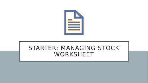 Sales Process (Lesson 11) - GCSE Business | Teaching Resources