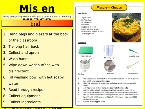 Practical - Macaroni Cheese | Teaching Resources