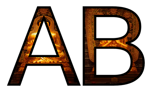 NEW RE Religious Education Buddhism Religion Lettering Alphabet Numbers ...