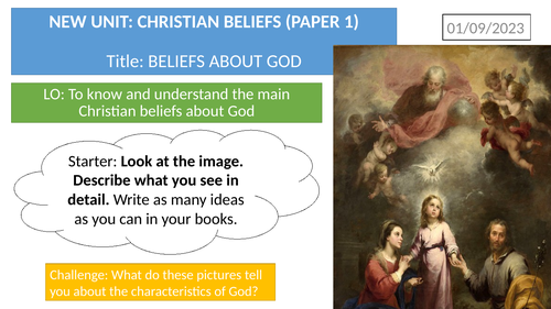 GCSE AQA RS (Spec A) - Christian Beliefs | Teaching Resources GCSE AQA RS (Spec A) - Christian Beliefs | Teaching Resources