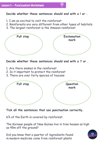 KS2 Punctuation - Outstanding English Unit | Teaching Resources