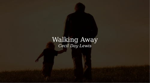 Walking Away Lesson (with annotations) | Teaching Resources