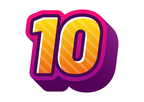 Multiples of 10- numbers for display or flash cards | Teaching Resources