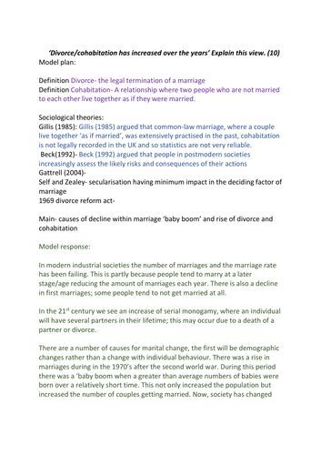 International A Level Sociology Cambridge | Teaching Resources