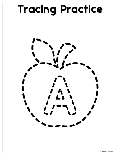 Tracing Letters and Numbers 0-9 | Teaching Resources