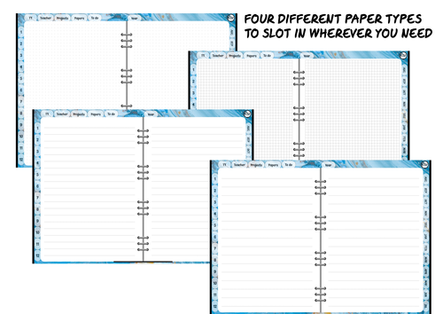 Teacher Planner - undated | Teaching Resources