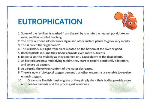 Human influences on the environment - A complete set of resources ...