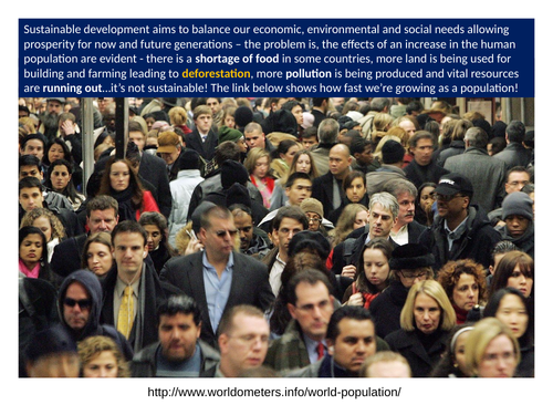 Human influences on the environment - A complete set of resources ...