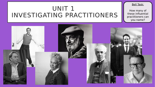 BTEC Level 3 Unit 1 Investigating Practitioners - Musical Theatre, Dance and Drama | Teaching ...