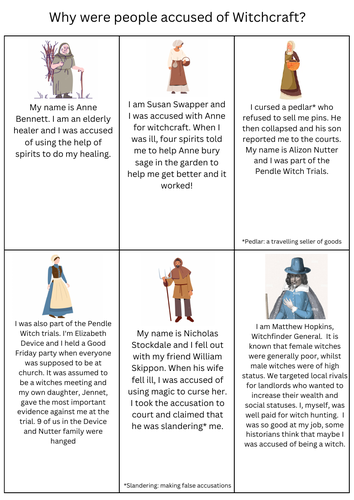 L7 Why was there a witchcraft phase in the 1600s? | Teaching Resources