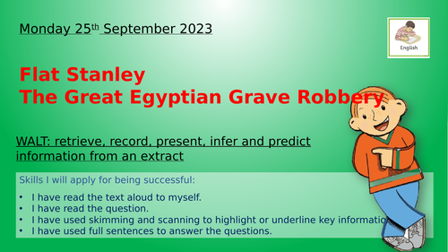 Flat Stanley The Great Egyptian Grave Robbery by Sara Pennypacker ...