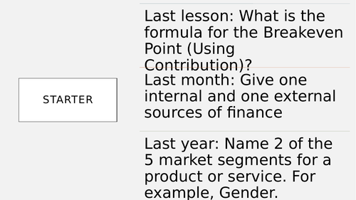 Average rate of return (ARR) (Lesson 7) - GCSE Business | Teaching ...